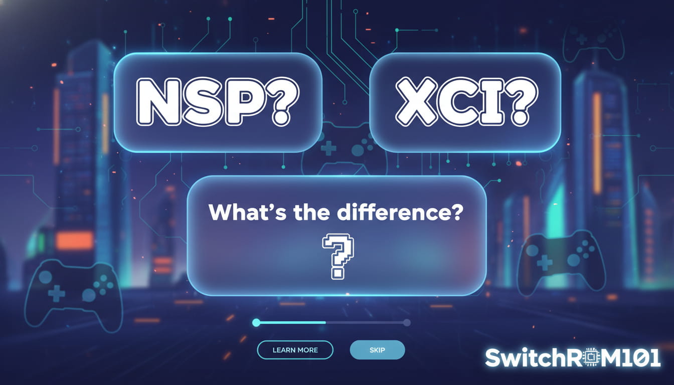 What File Formats Are Switch ROMs? NSP vs XCI Explained Simply