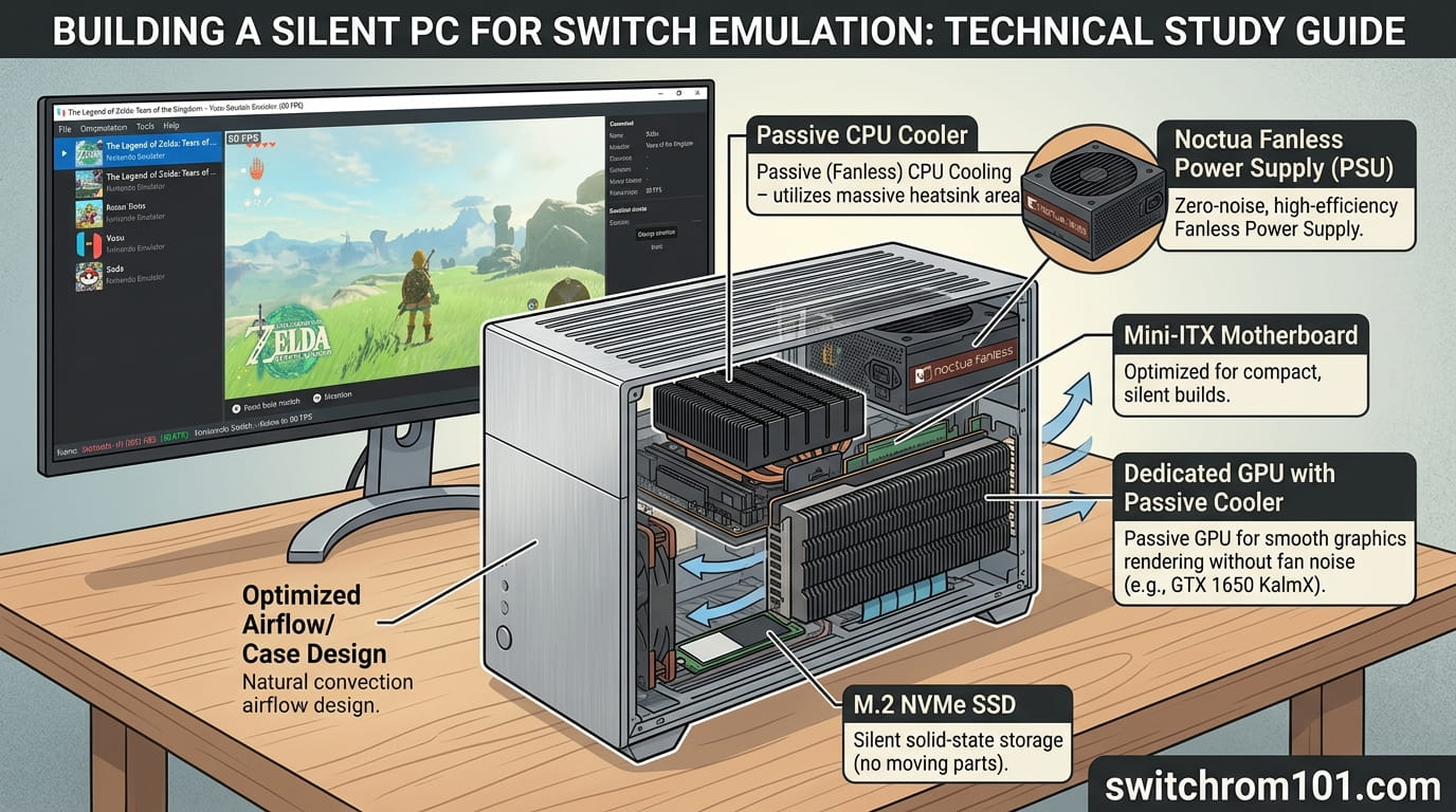 👇How to Build a Silent PC for Smooth Switch Emulation in 2026⚡